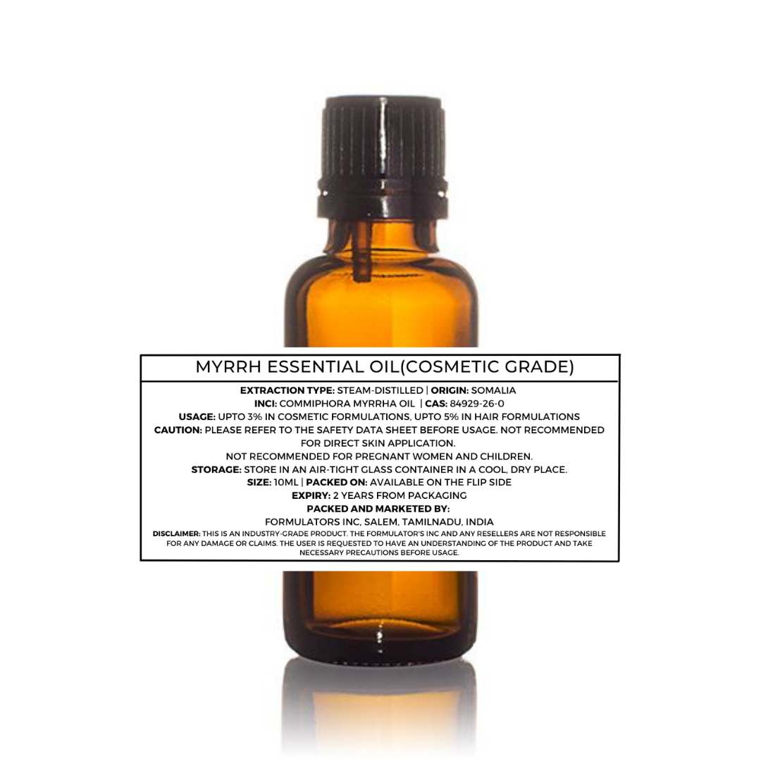 Myrrh Essential Oil (Cosmetic Grade) – Formulators Inc