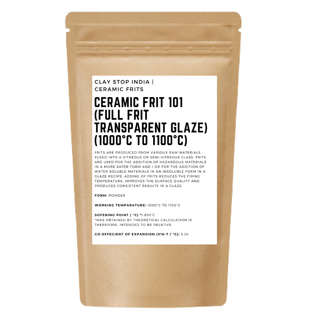 Ceramic Frit 101 (Full Frit Transparent Glaze) (1000°C to 1100°C ...